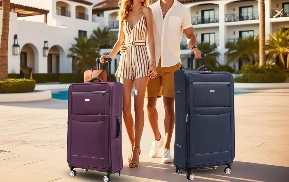 Ultra Lightweight Suitcases – Soft-Sided, 4-Wheels & Expandable – DK ...