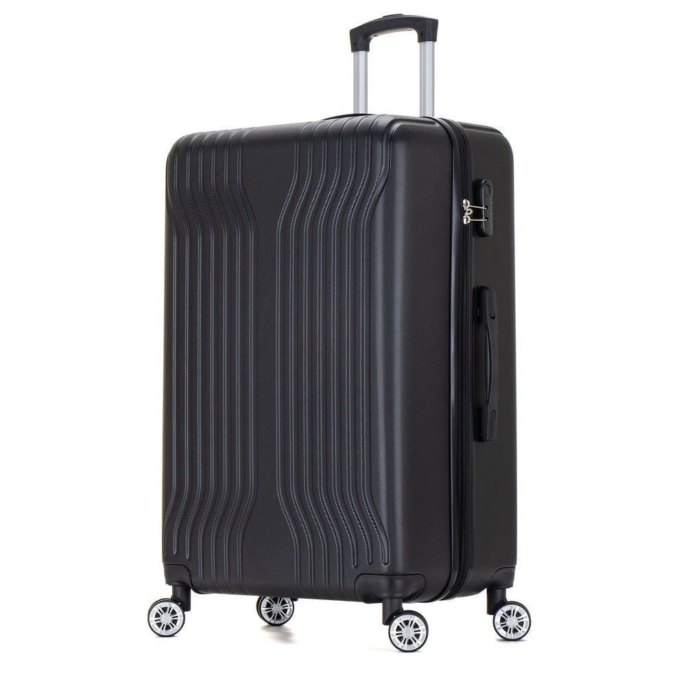 Large Suitcase – Durable ABS Hard shell Luggage with 4 wheel – DK Luggage